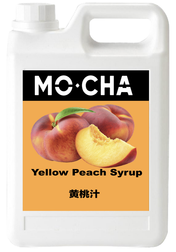 Yellow Peach Syrup - MOCHA BOBA